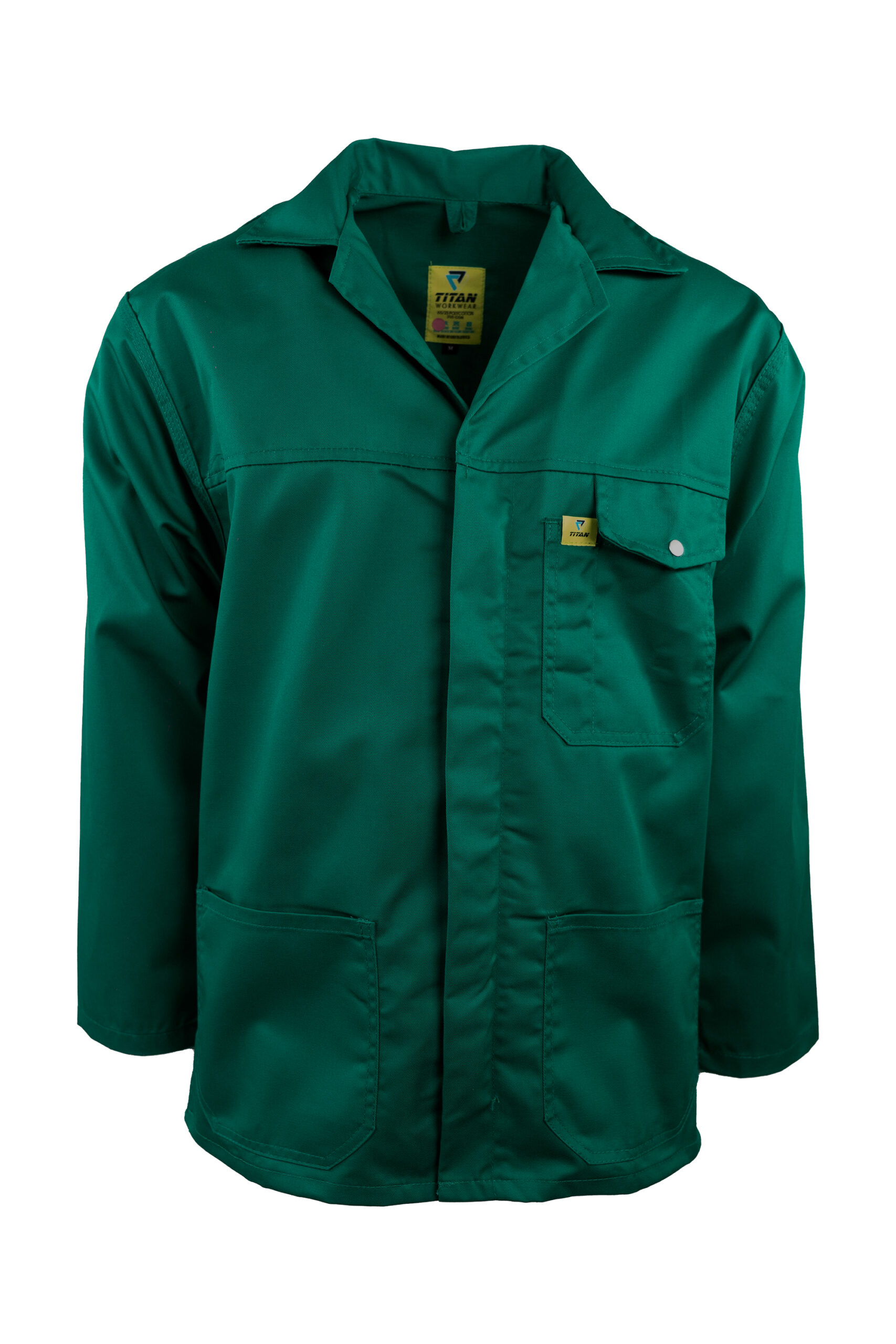 Titan Emerald Green Duratex Conti Jacket - D Broidery